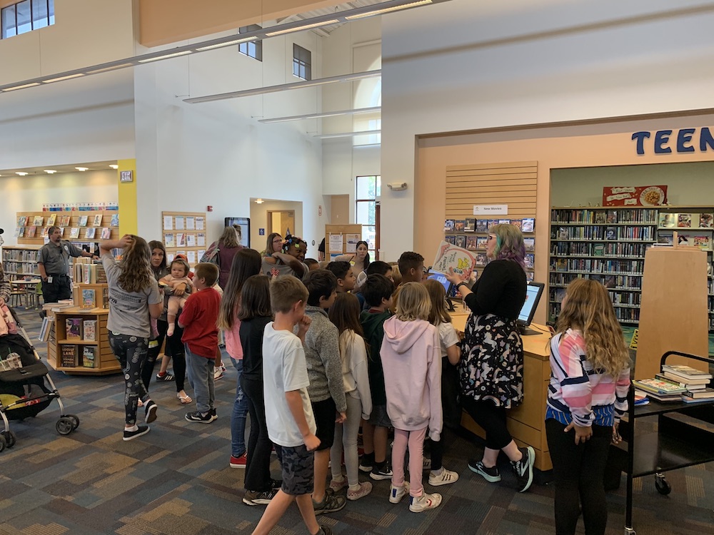 Third grade visits, a continued success! - Friends of the La Mesa Library